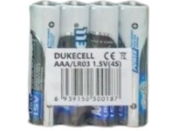 Dukecell Baterije AAA 1,5 V 4/1 folija