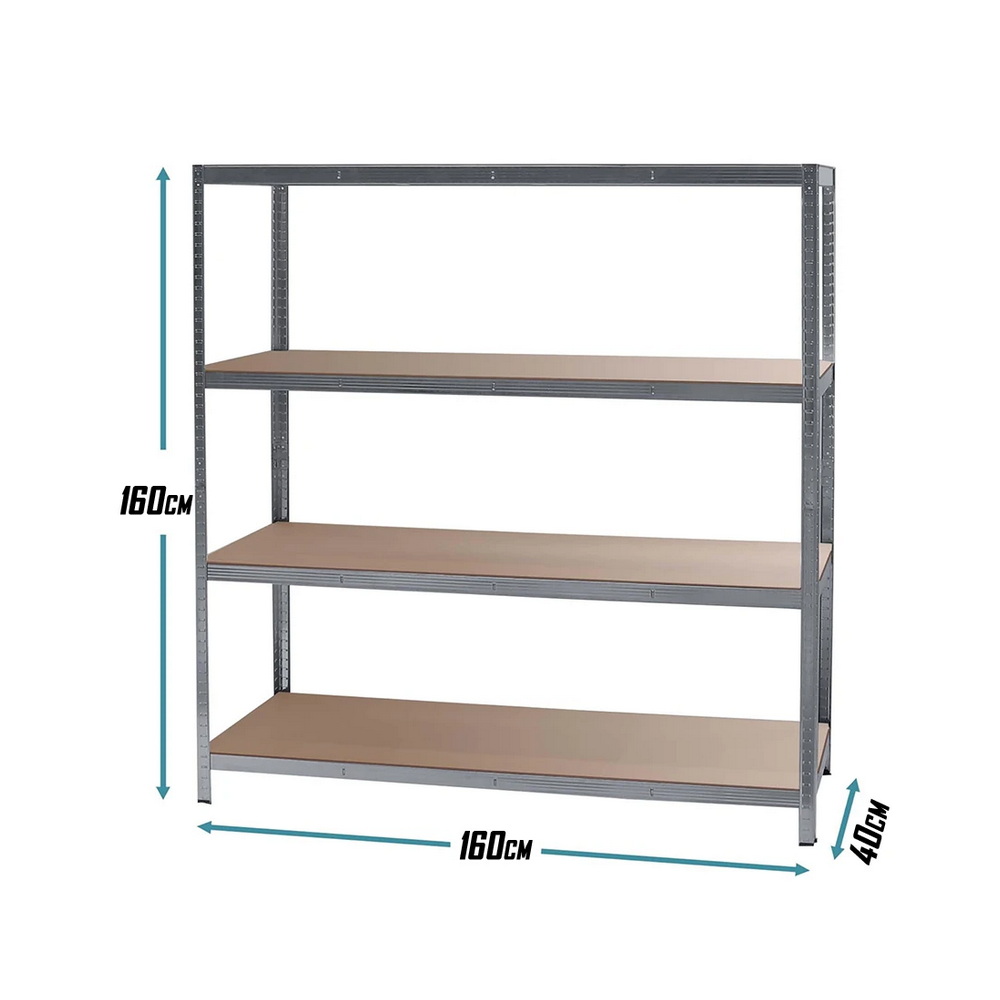 Polica metalna montažna 160 x 160 x 40 -1593-