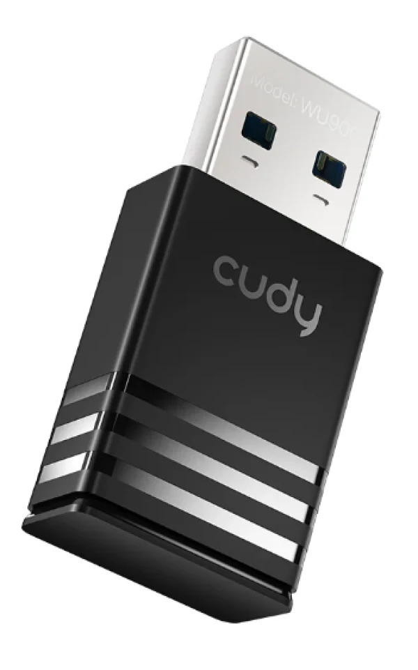 Cudy WU900, AX900 Dual-Band Wi-Fi 6 USB Adapter, 2.4 GHz,286 Mbps