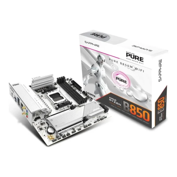 SAPPHIRE B850M PURE WIFI White Matična ploča