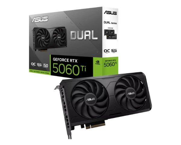 ASUS nVidia GeForce RTX 5060 Ti 16GB 128bit DUAL-RTX5060TI-O16G-EVO grafička karta