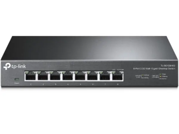 Switch TP-LINK TL-SG108-M2 Gigabit8xRJ451001Gbps2,5Gbpsmetalno kuciste ( TL-SG108-M2 )