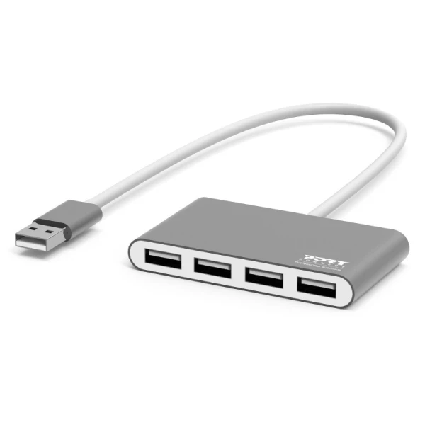 USB HUB Port Designs USB-A hub 4X USB-A 2.0 ports