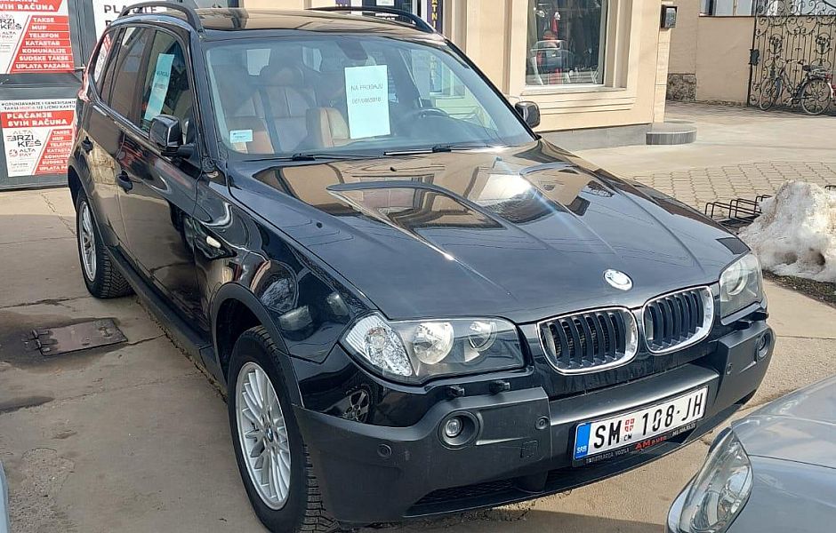 BMW X3 2.0d (2005) 4x4 – Koža, Grejači, Registrovan godinu dana!