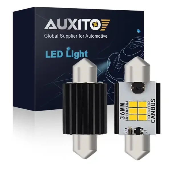 AUXITO LED sijalica za tablicu 36mm (C5W 6411 6418) – 6000K CANBUS