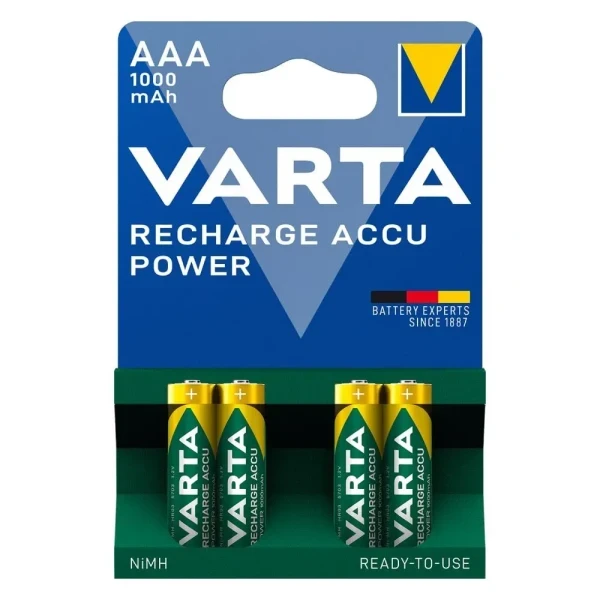 Punjiva baterija Varta Ready to use HR03 1000mAh AAA 41