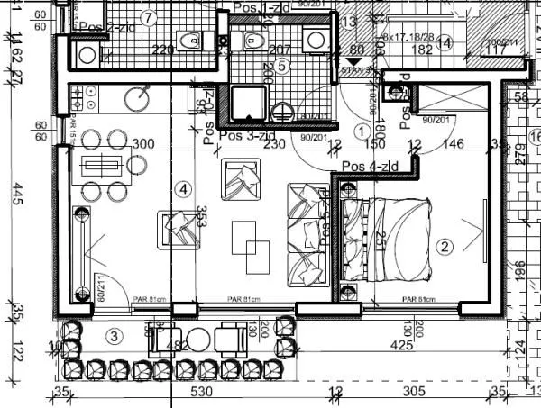 Prodaja, jednosoban stan, 43m², Palilula, Niš