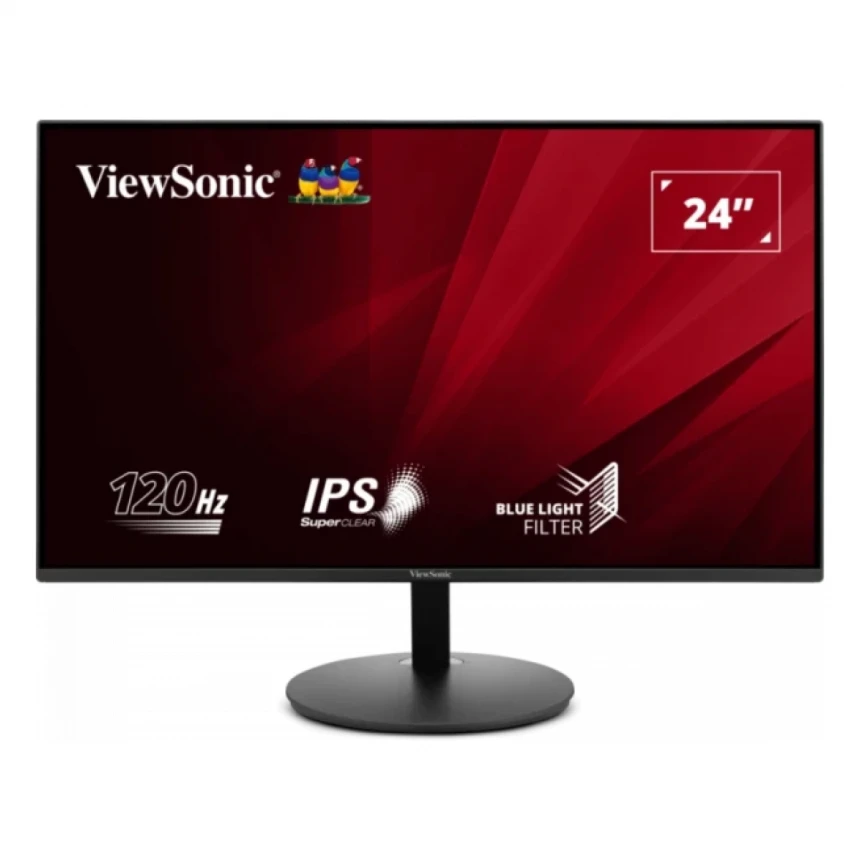 Monitor 24 Viewsonic VA24E1-H 1920x1080/Full HD/IPS/5ms/120Hz/VGA/HDMI/Frameless