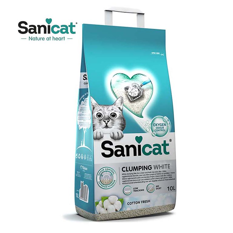 SANICAT Grudvajući Posip, Clumping White - 8L
