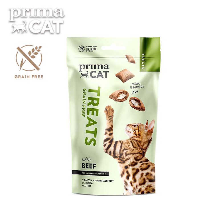 Prima Cat Poslastica Za Mačke - 40g Crunchy Anti-Hairball