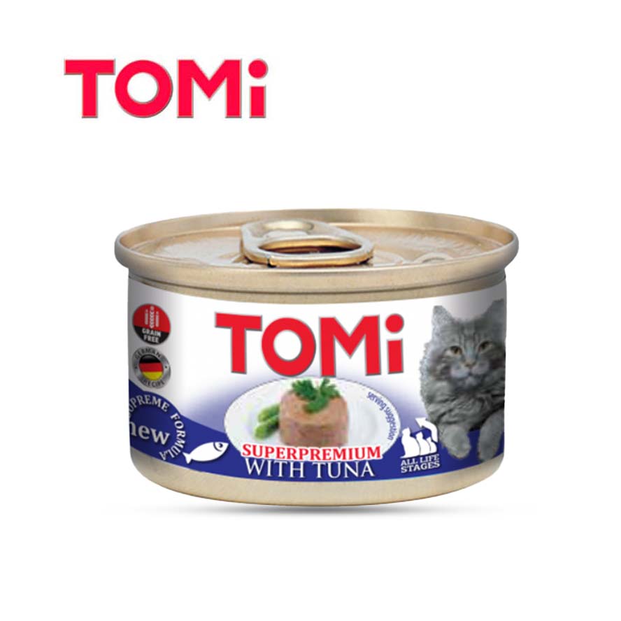 Tomi Superpremium Konzerva za Mačke sa Tunjevinom - 85g