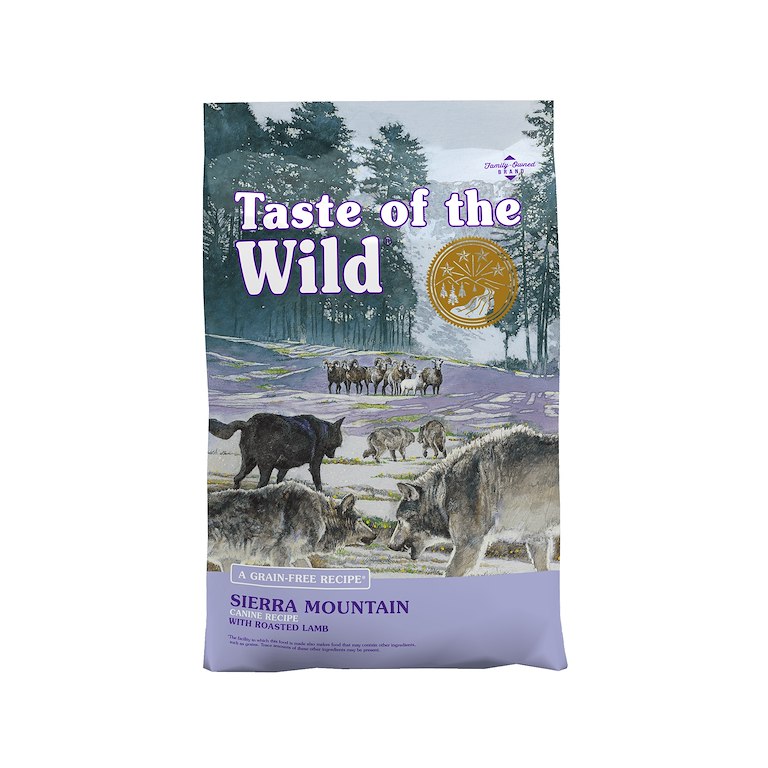 Taste of wild, Sierra Mountain Canine, Hrana za Pse - 2kg
