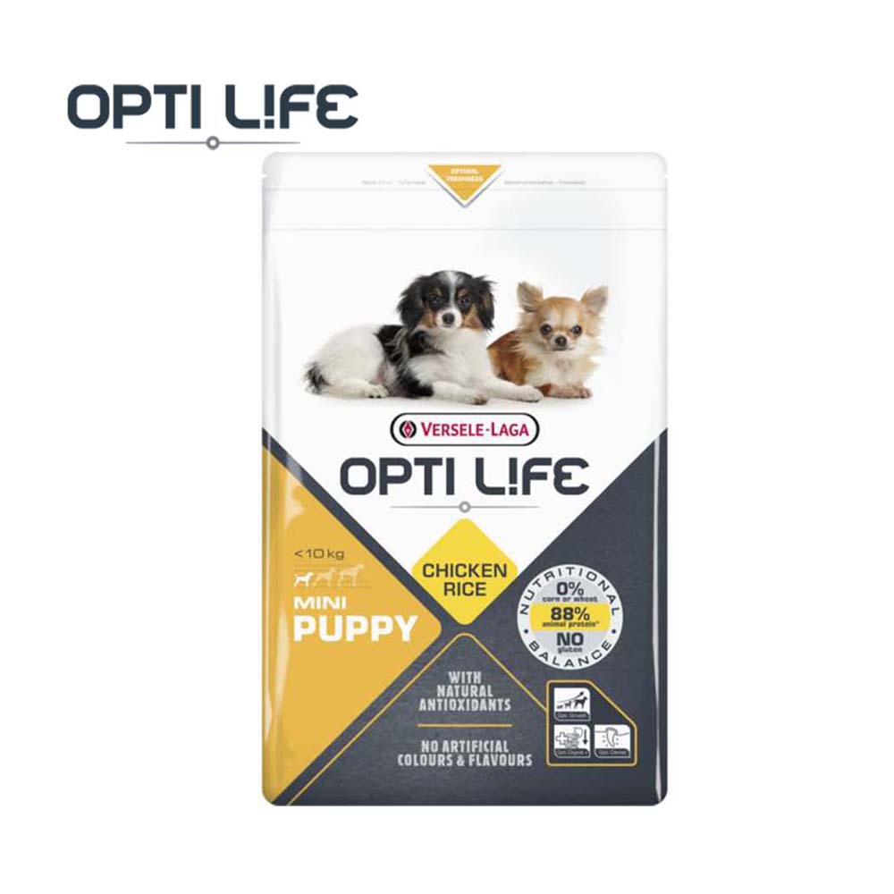 Versele-Laga Opti Life Puppy Mini, Hrana za Štence, Piletina - 2,5kg