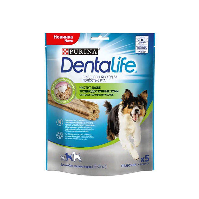 DentaLife Poslastice Za Pse, Medium Adult (12-25kg), 5 kom