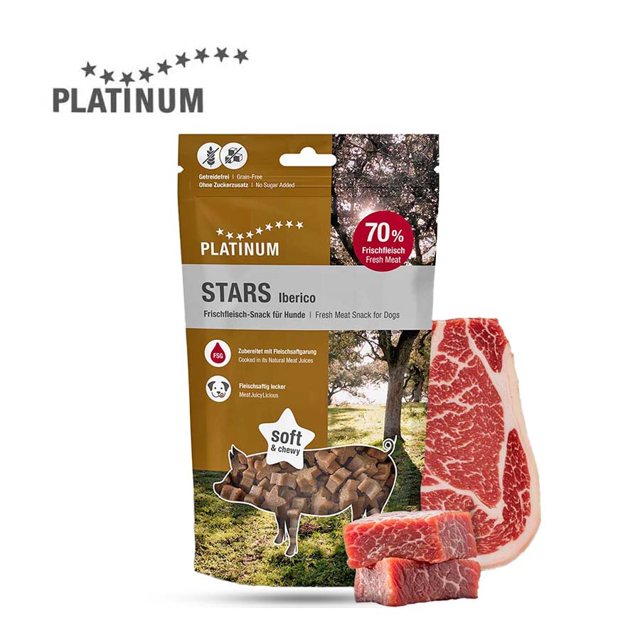 Platinum Poslastica za Pse sa Mangulicom, Stars Iberico - 185g