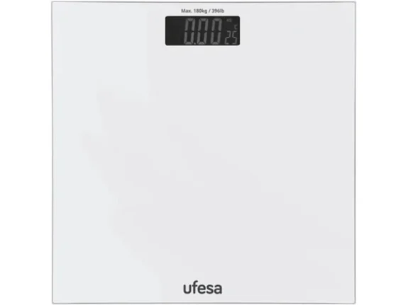 Telesna vaga Ufesa Basel/180kg/LCD/bela