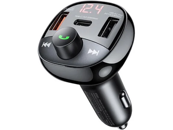 FM Transmiter REMAX RCC331 64.5W crni