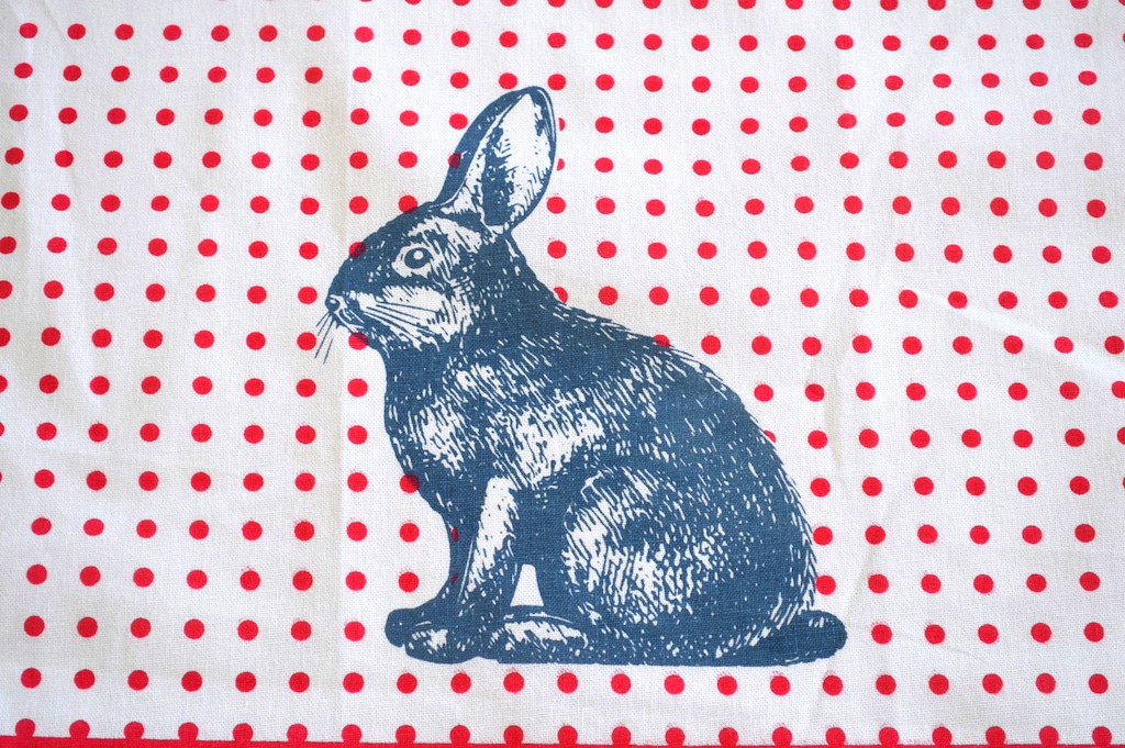 Kuhinjska krpa Blue bunny 45x70cm