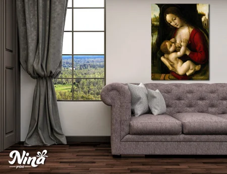 Leonardo da Vinci Madonna Litta RP03