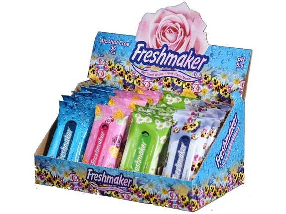 Freshmaker Vlažne maramice Cvetne 15/1
