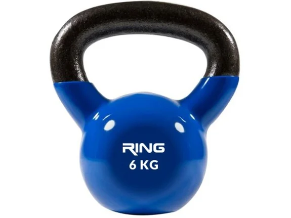 Ring Kettlebell metal+vinyl 6kg RX DB2174-6