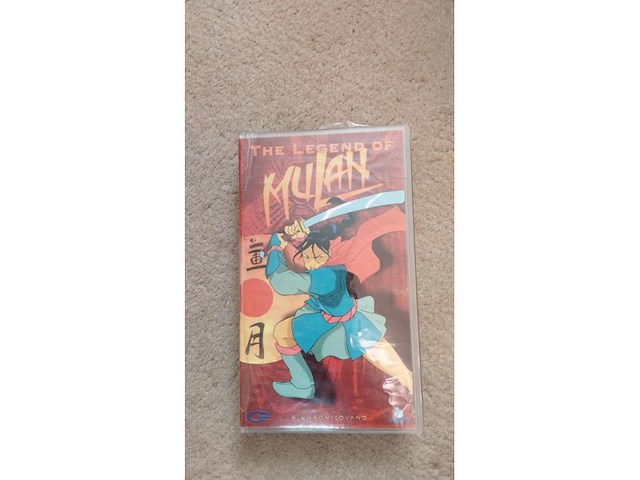 Mulan The legend of  - Sinhronizovani crtani film VHS
