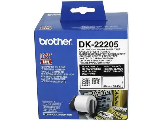 Brother Traka za štampač DK-22205 62mm x 30.48m