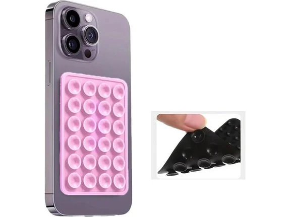 Octobuddy stiker za telefon dvostrani sand pink
