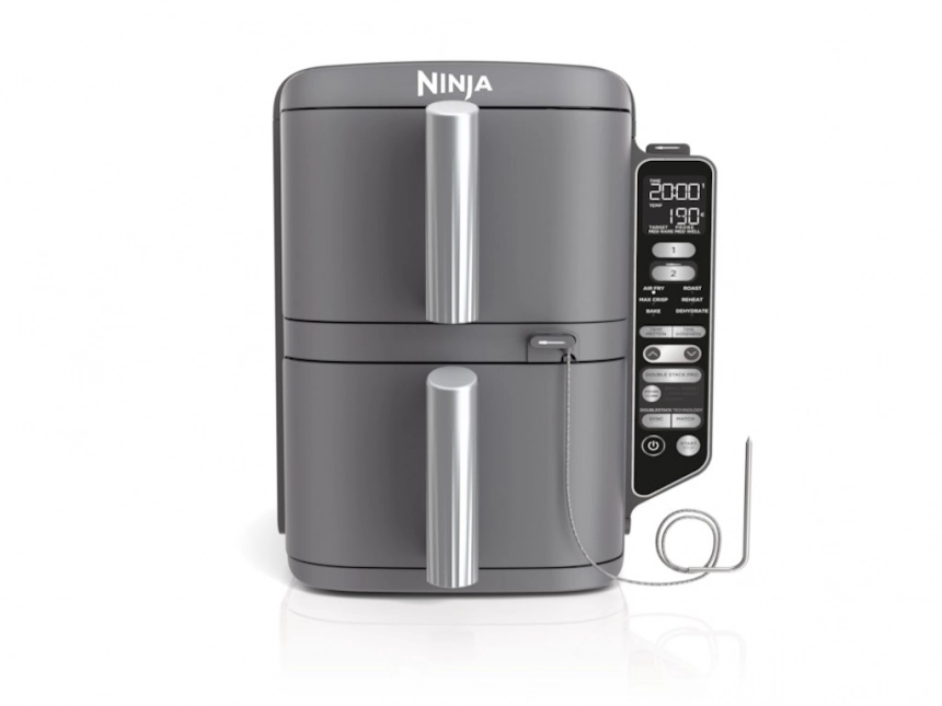 Air fryer NINJA SL451EU 6u1/dupla korpa/2470W/9.5L/siva