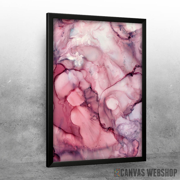 Liquid Mauve Abstract