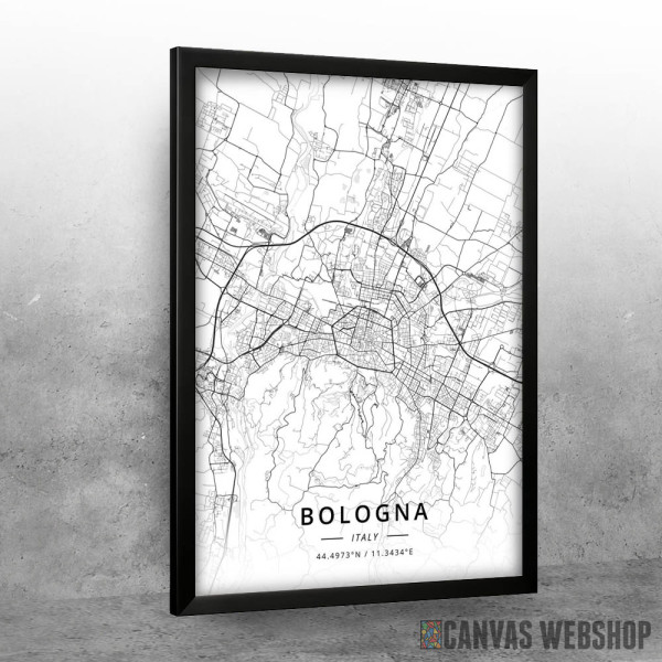 Bolonja mapa - white