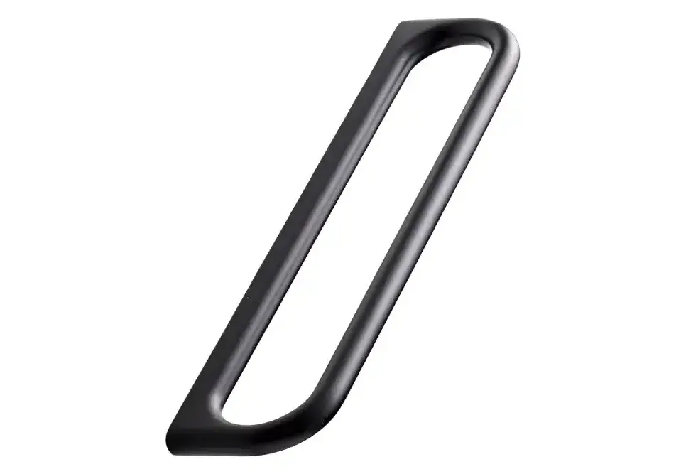 RUČICA FURNIPART LUCK CRNA MAT, raspon 160mm