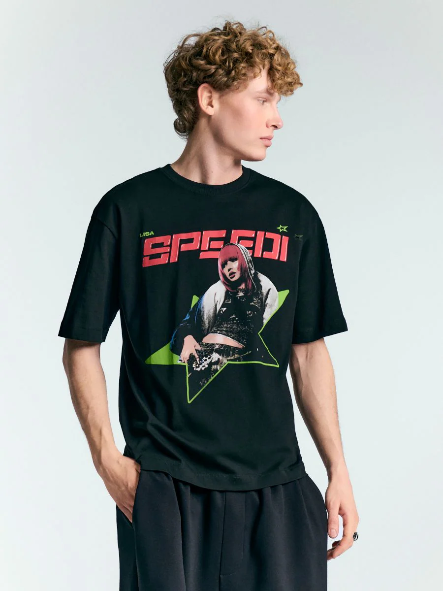 Majica sa printom Lisa Alterego Speedi