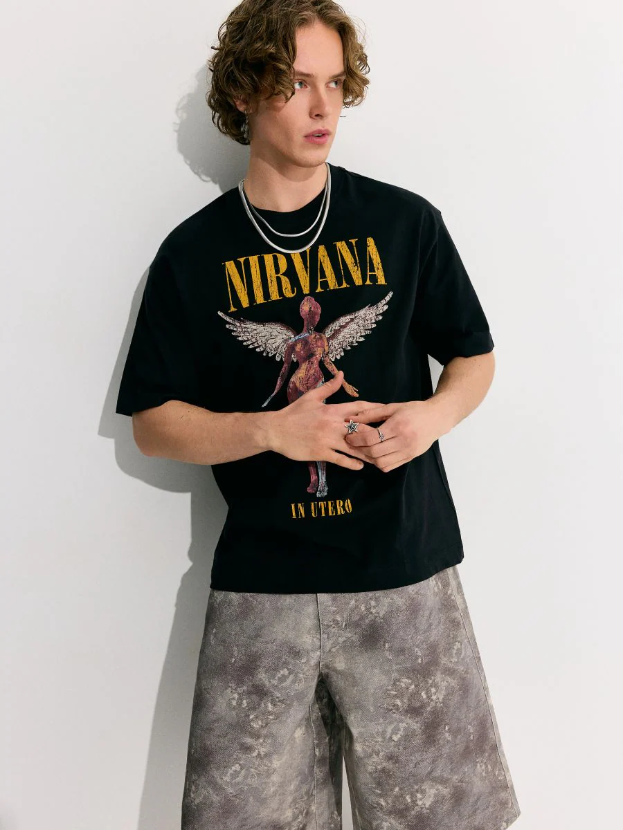 Majica sa printom Nirvana