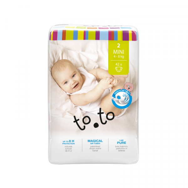 To To pelene 2 mini 4-8kg, 42kom