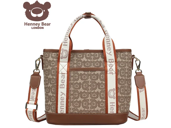 Henny Bear Damska tašna H-1140 Brown Bear