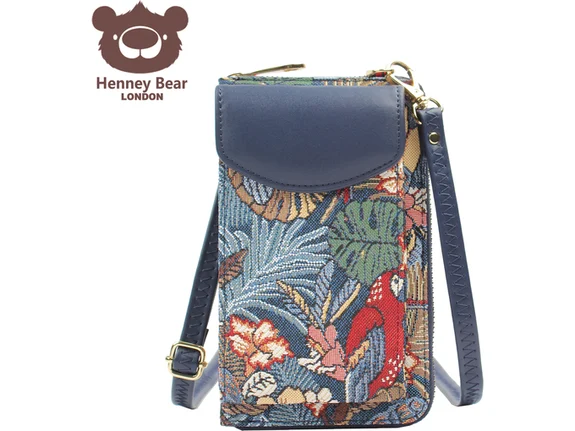 Henny Bear Damski Novčanik Hw-116 Parrot Song