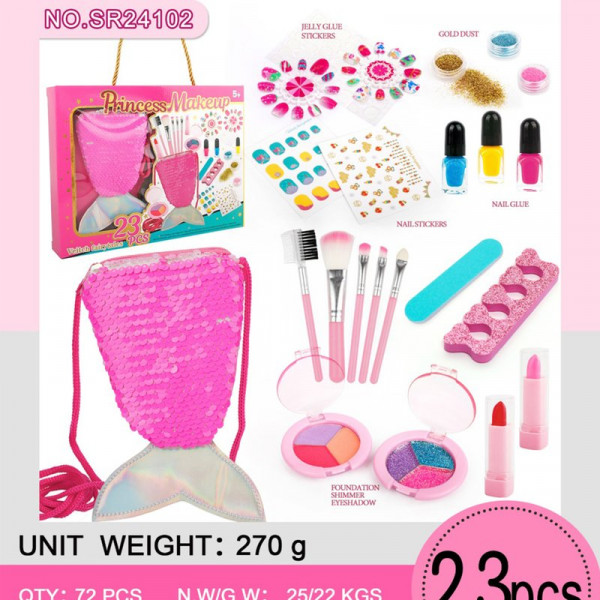 HK Mini dečiji kozmetički set Princess roze