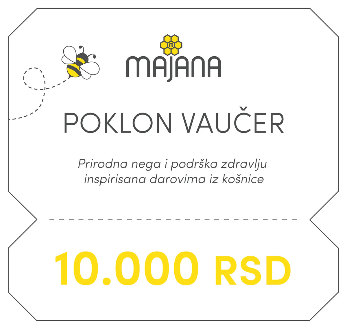 Poklon vaučer 10000 rsd