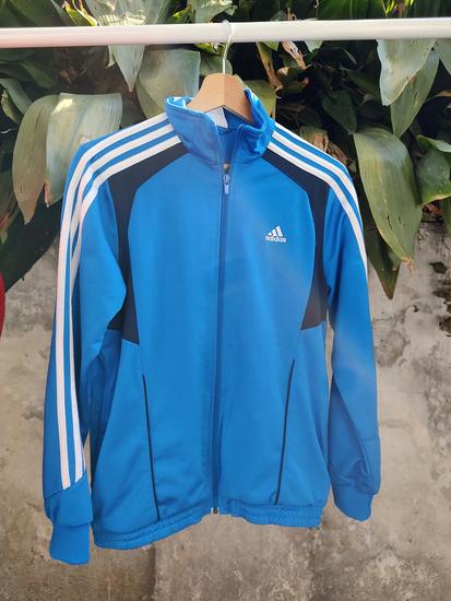 Adidas plava trenerka gornji deo