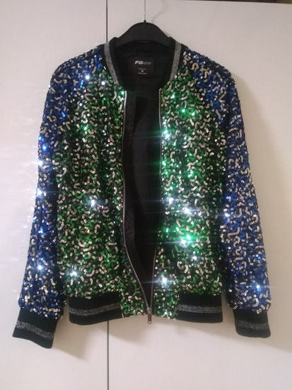 NOVA FB Sequin BOMBERKA ,Xs-L