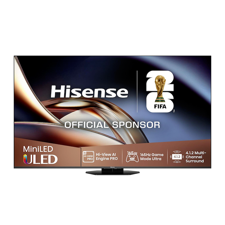Hisense Televizor 75 “ U8Q | ULED MiniLED Smart TV 4K 165 Hz