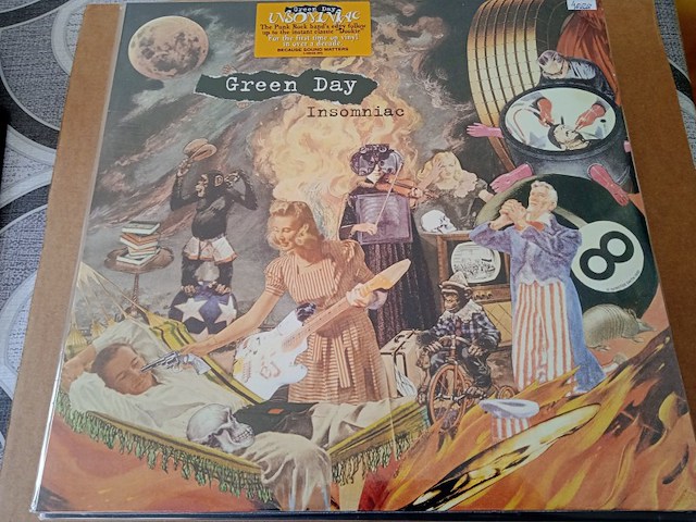 Green Day - Insomniac, EU Press, Novo