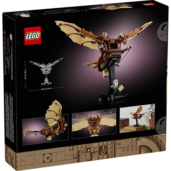 Lego Icons Leonardo Da Vincis Flying Machine LE10363