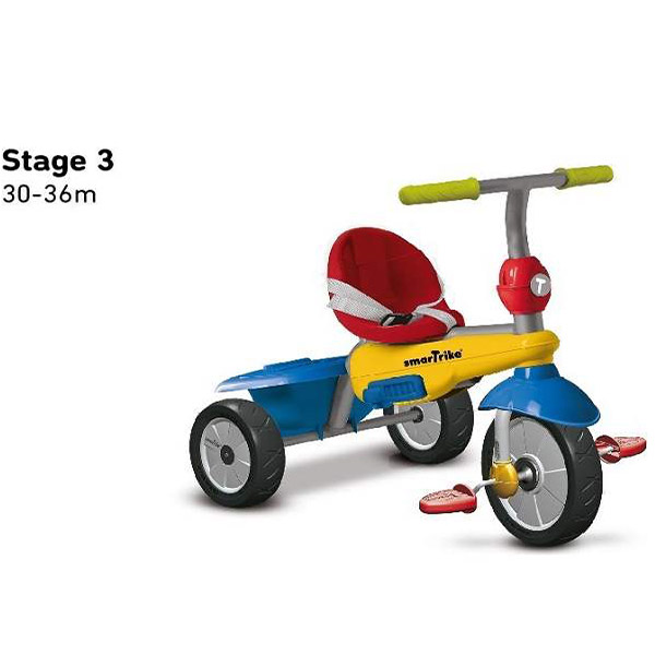 Tricikl sa ručkom Breeze Multicolor Smart Trike 6160100