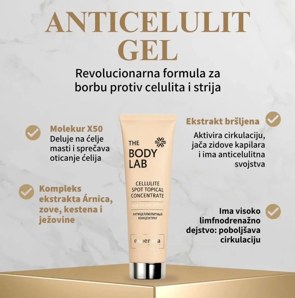 Anticelulit gel – The Body Lab Cellulite Spot Topical Concentrate