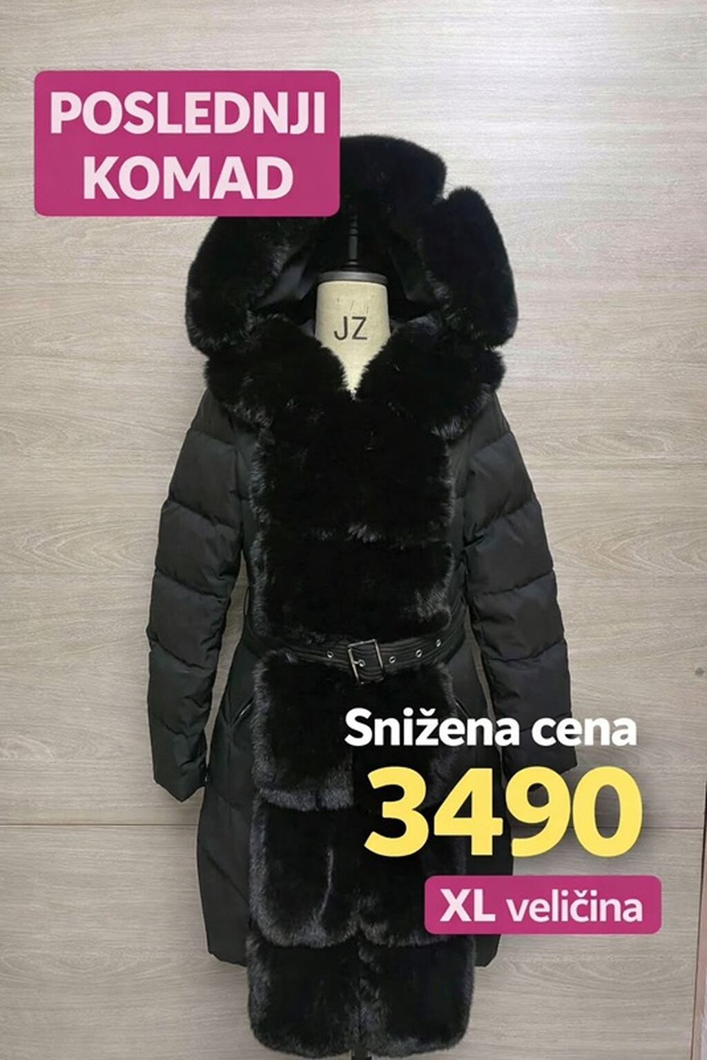 FINALNO SNIŽENJE‼️‼️‼️ Jakna 3200 dinara Xl vel