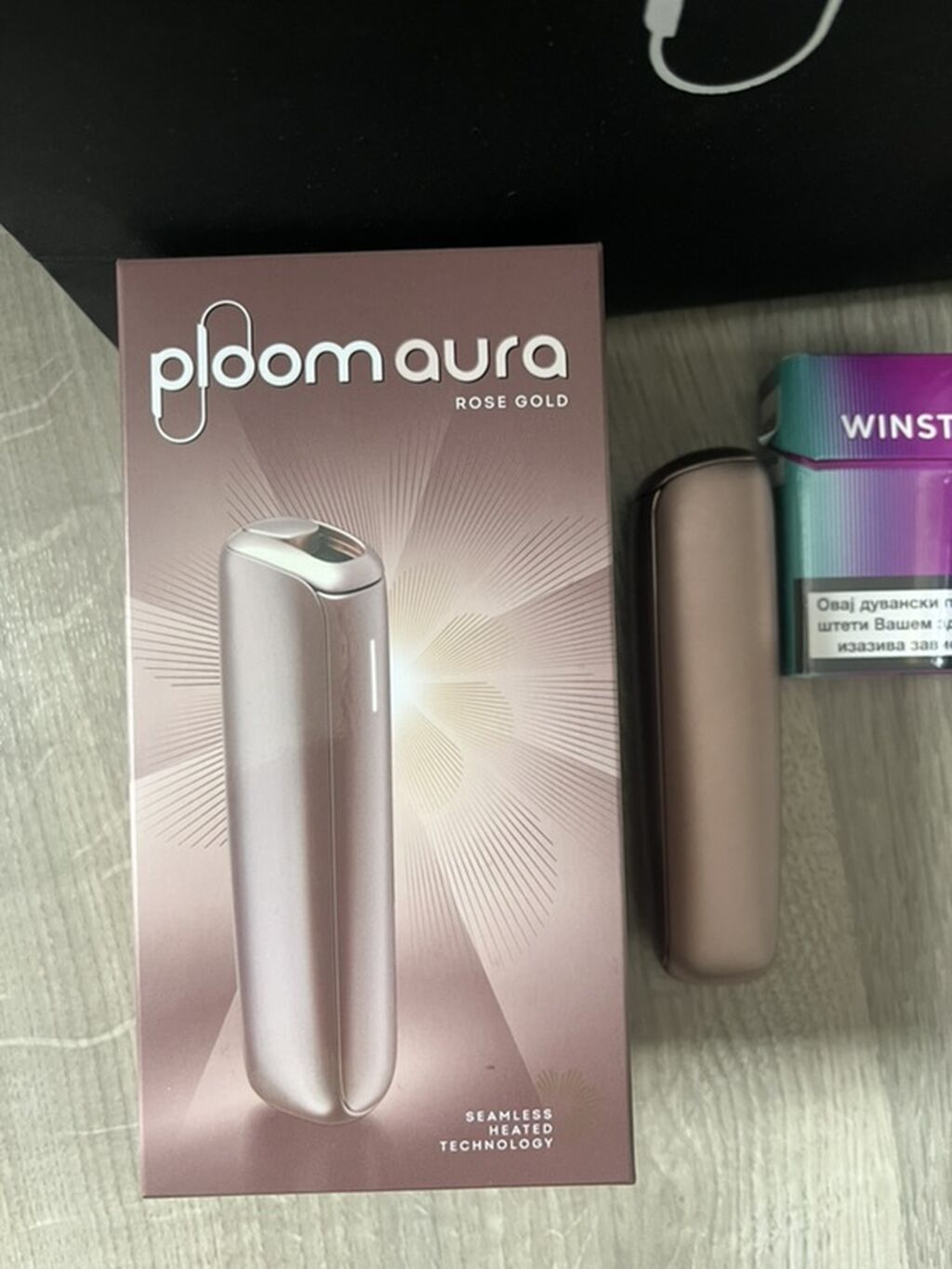 Ploom Aura Rose Gold – uređaj za zagrevanje duvana - Boja: Rose Gold