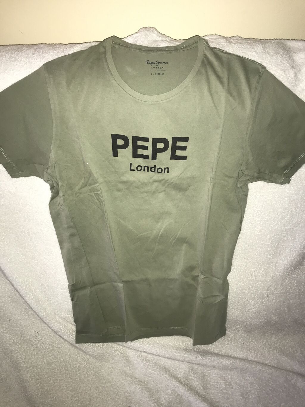 Men's T-shirt Pepe Jeans, bоја - Maslinasto zelena