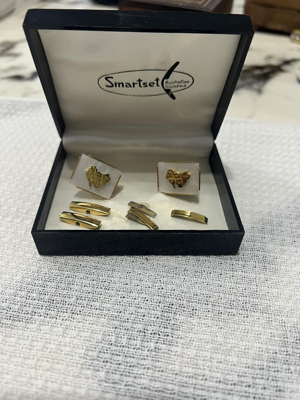 Set muških modnih dodataka – Smartset Australian Souvenir manžetne +